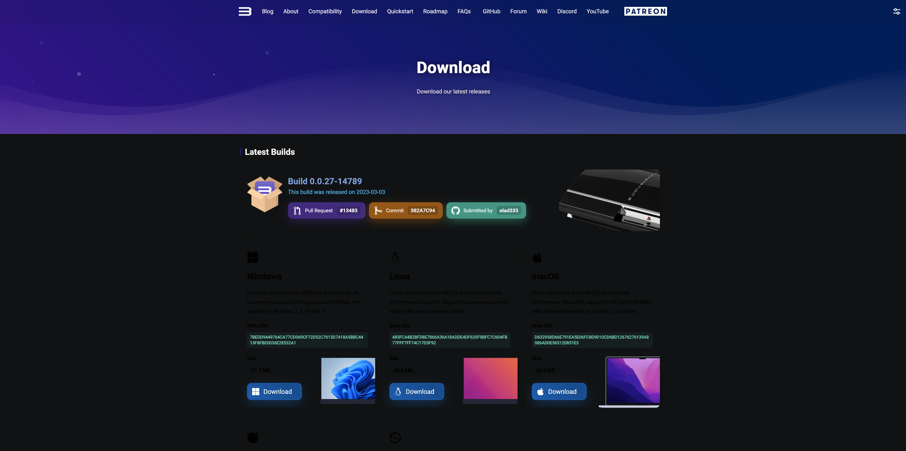 [Broken Website] rpcs3.net · Issue #10866 · darkreader/darkreader · GitHub