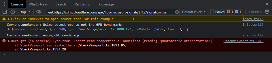 [Bug] StackViewport not pulling metaData from provider list · Issue #671 · cornerstonejs ...