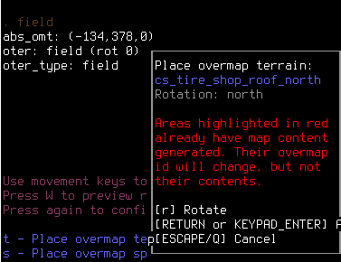 Overmap editor does not wrap text correctly · Issue #62920 · CleverRaven/Cataclysm-DDA · GitHub