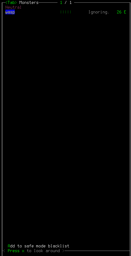 "Add to safemode blocklist" is truncated when there are lots of monsters · Issue #64230 ...