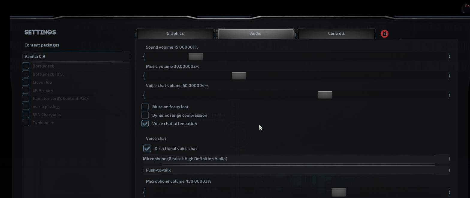 Unstable - Bug - Strange decimal values in game's audio settings · Issue #2045 · FakeFishGames ...