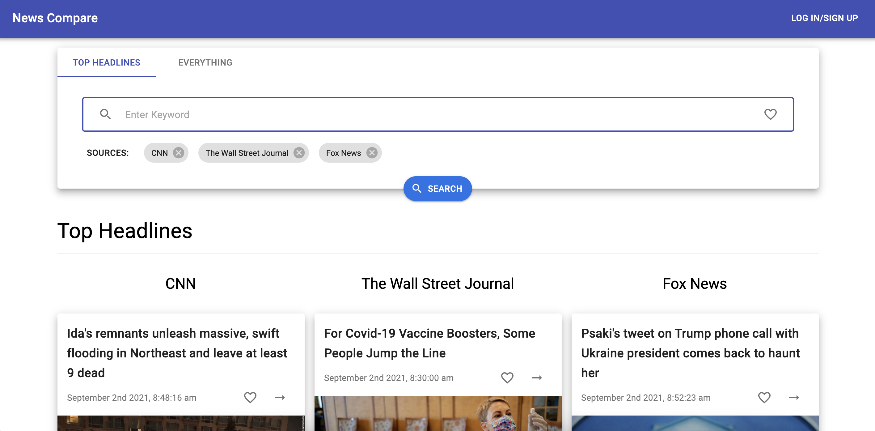 GitHub - weiyizhu/news-compare: A website that provides news ...