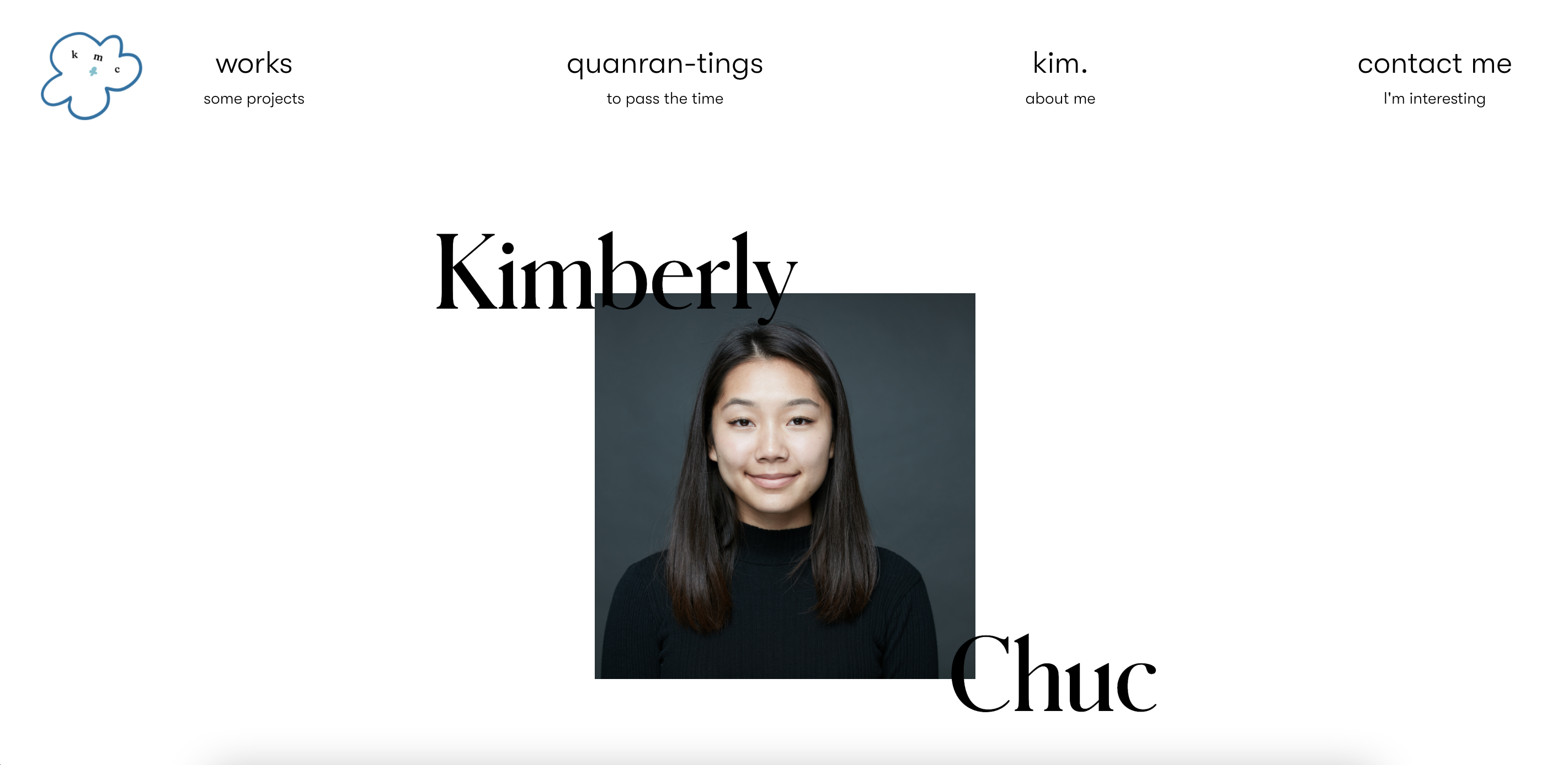 GitHub - kmchuc/old-portfolio: Kim Chuc's incredible portfolio