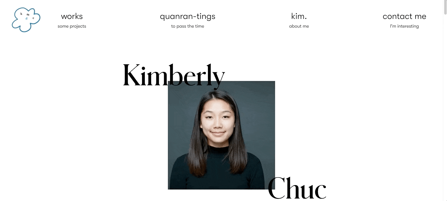 GitHub - kmchuc/old-portfolio: Kim Chuc's incredible portfolio