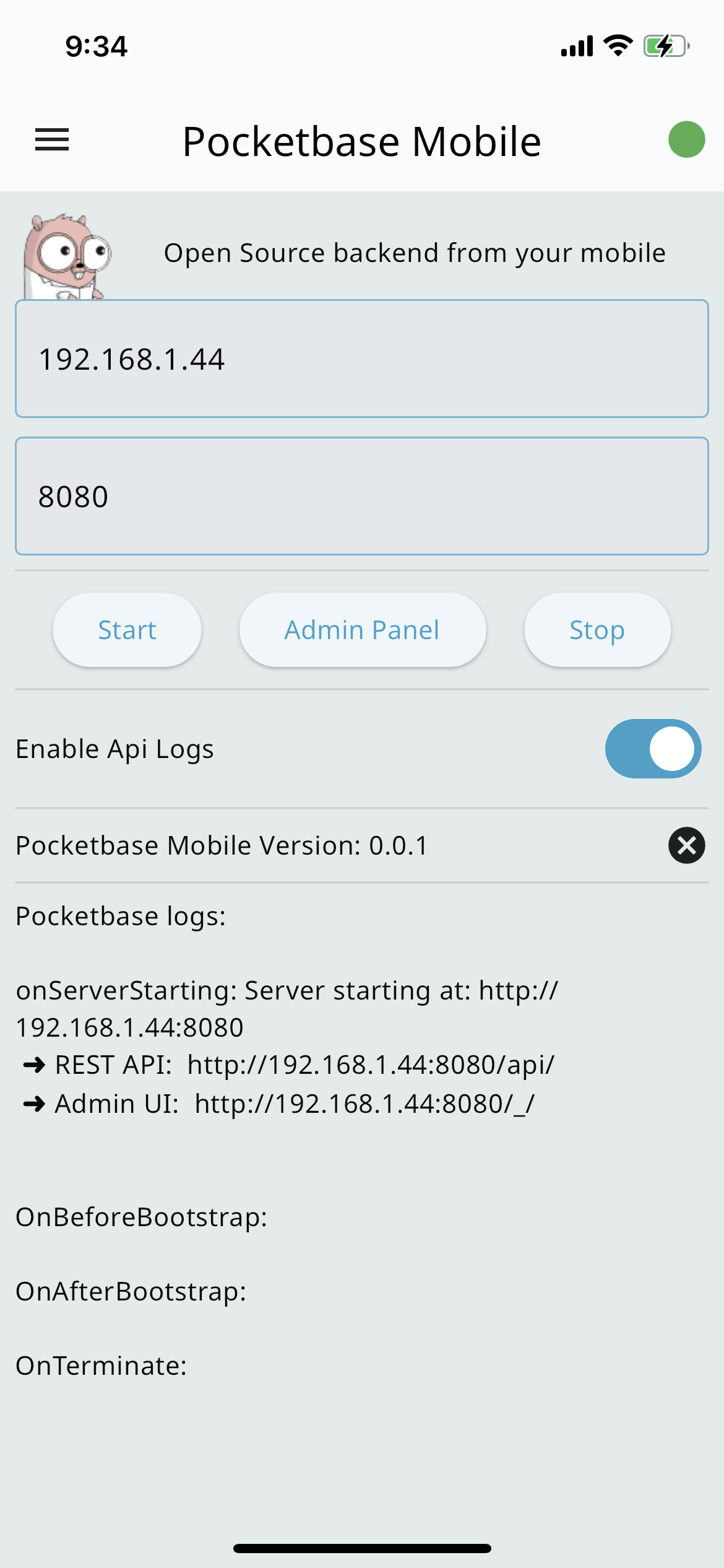 Run pocketbase directly from mobile · pocketbase pocketbase · Discussion #2611 · GitHub