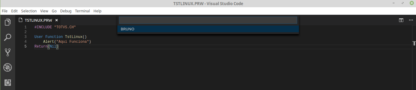 Compilar Fonte no Linux · Issue #274 · totvs/advpl-vscode · GitHub