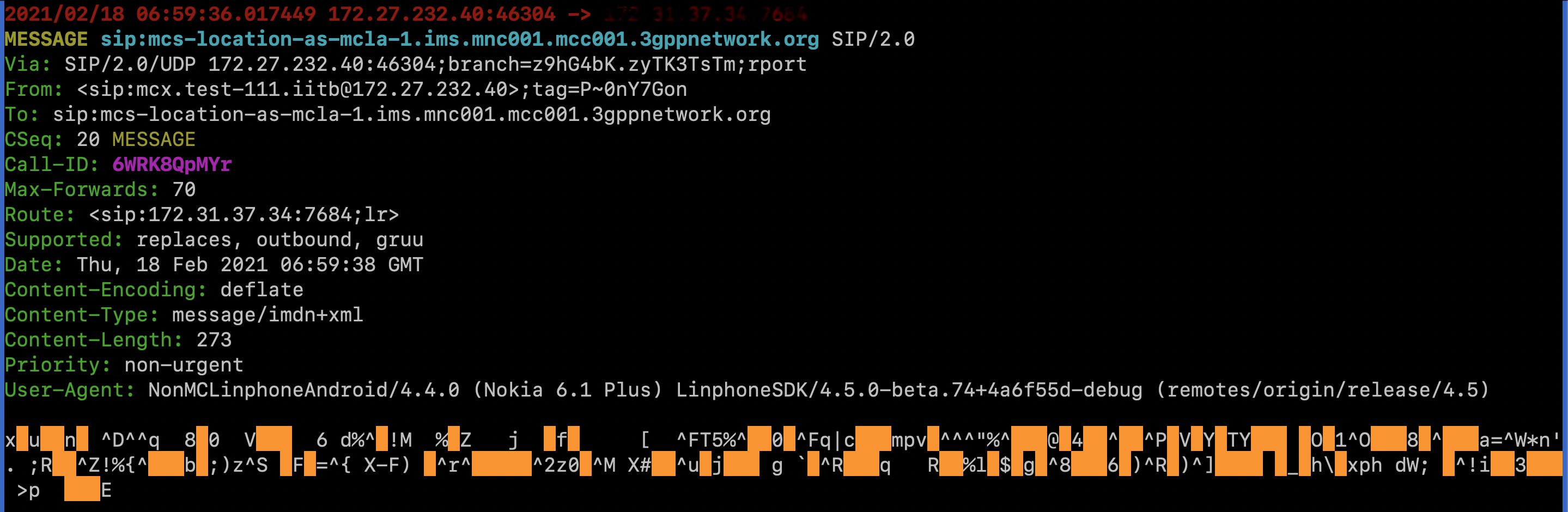 Sip Message Event · Issue #116 · BelledonneCommunications/linphone-sdk · GitHub