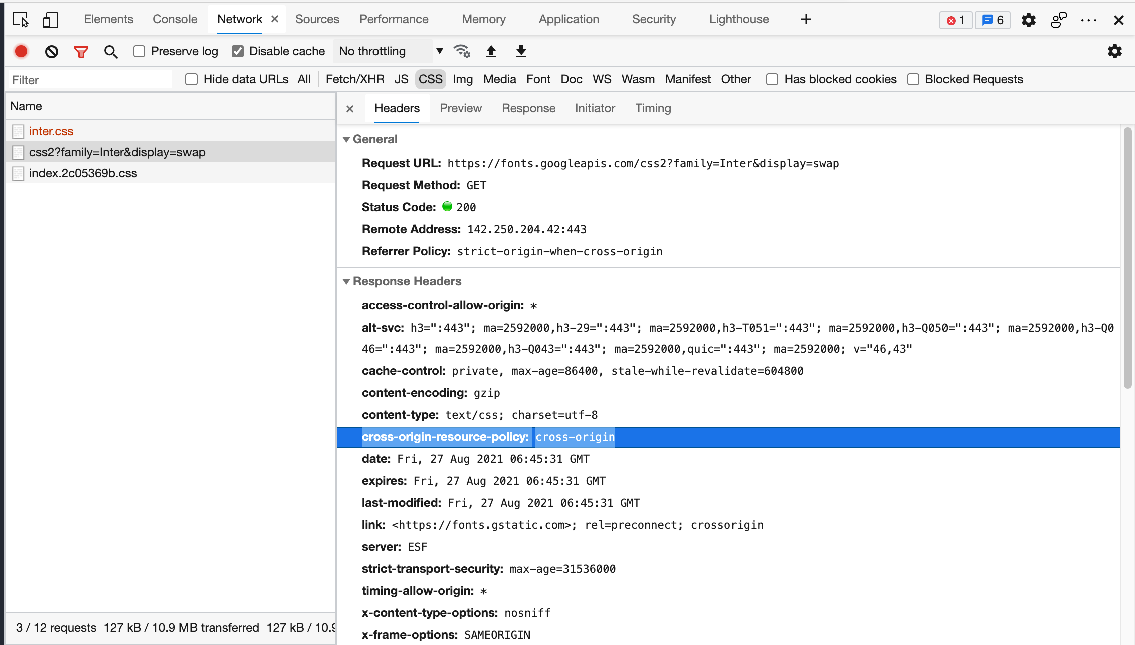 Cannot Use Web Font Due To Missing Cross Origin Resource Policy · Issue 399 · Rsmsinter · Github 9450