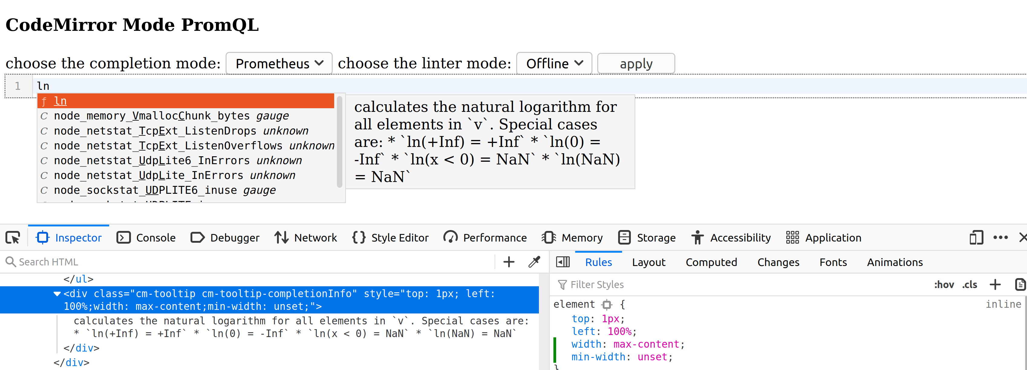 Tooltip's max width is not applied · Issue #302 · codemirror/dev · GitHub