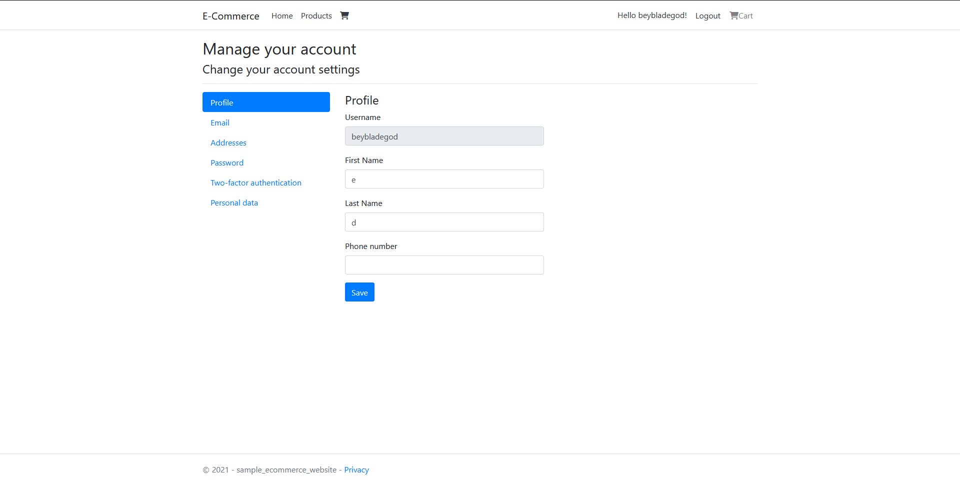 GitHub - GoodestUsername/sample_ecommerce_website: Sample Ecommerce ...
