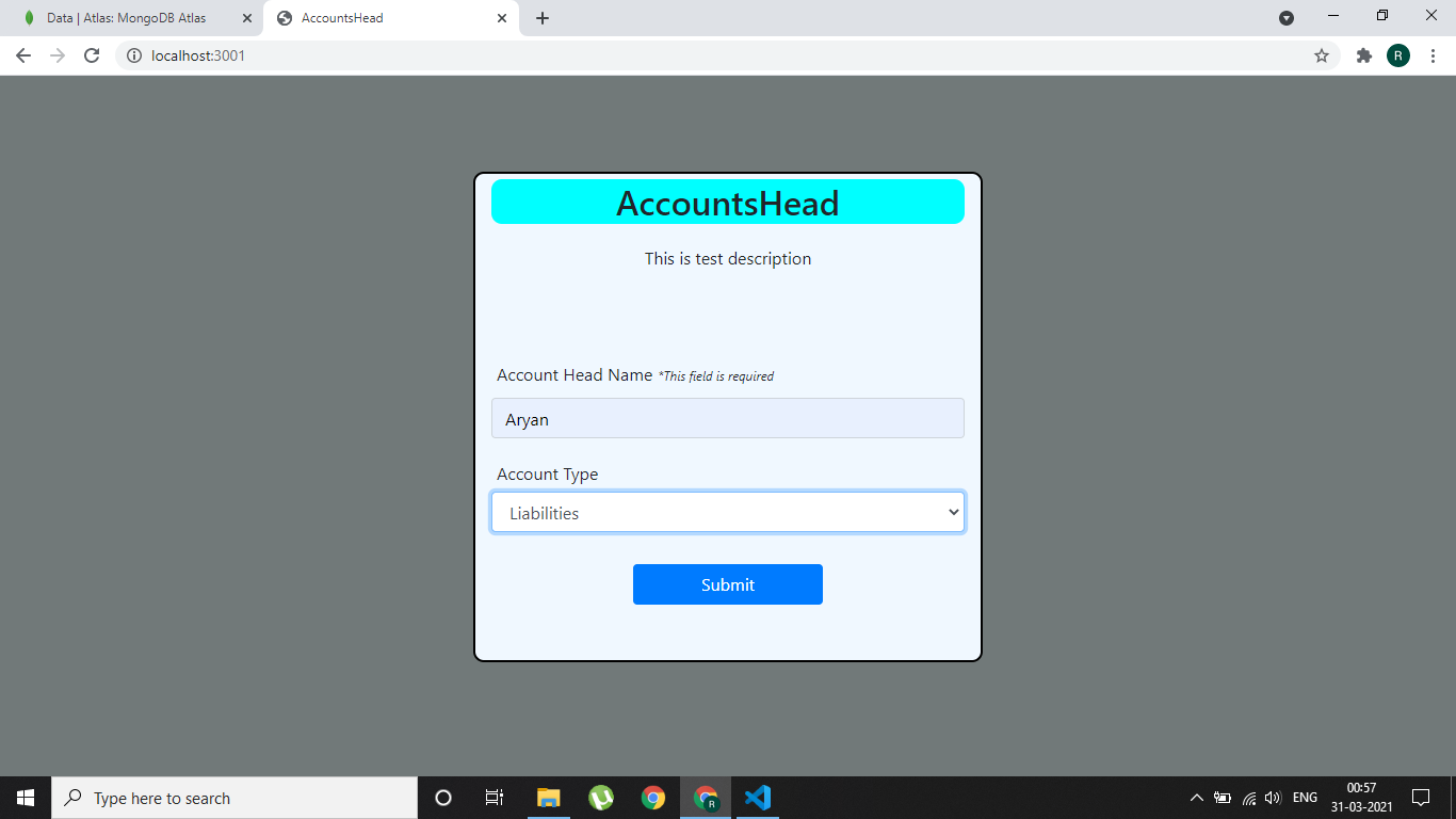GitHub - Maverick9062/MERN-Stack-app: Simple Registration Form
