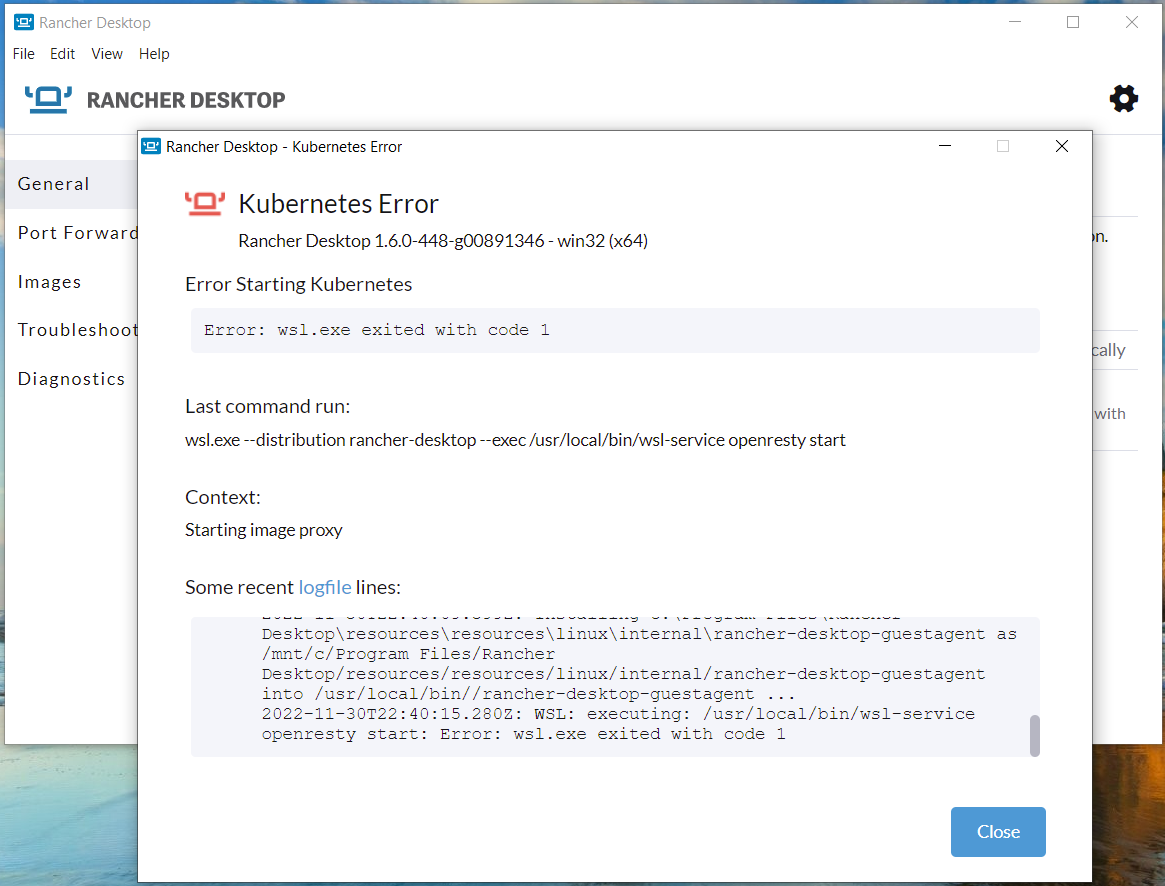 Error during application launch · Issue #3505 · rancher-sandbox/rancher-desktop · GitHub