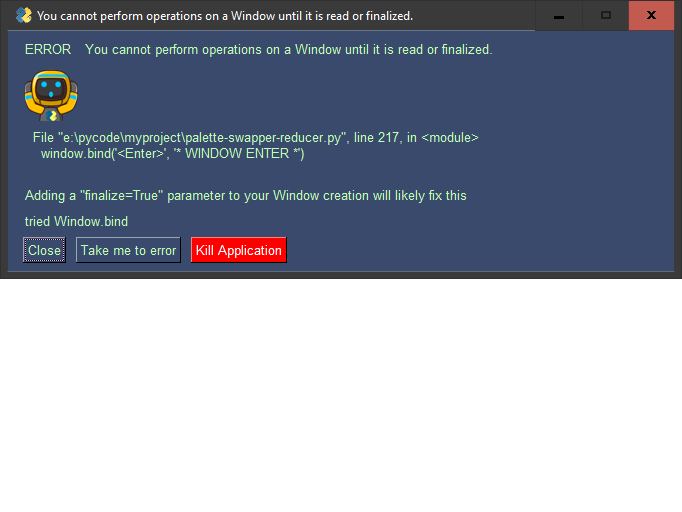 [question] How To Add Binding For A Dynamic Window Layout · Issue 6088 · Pysimplegui