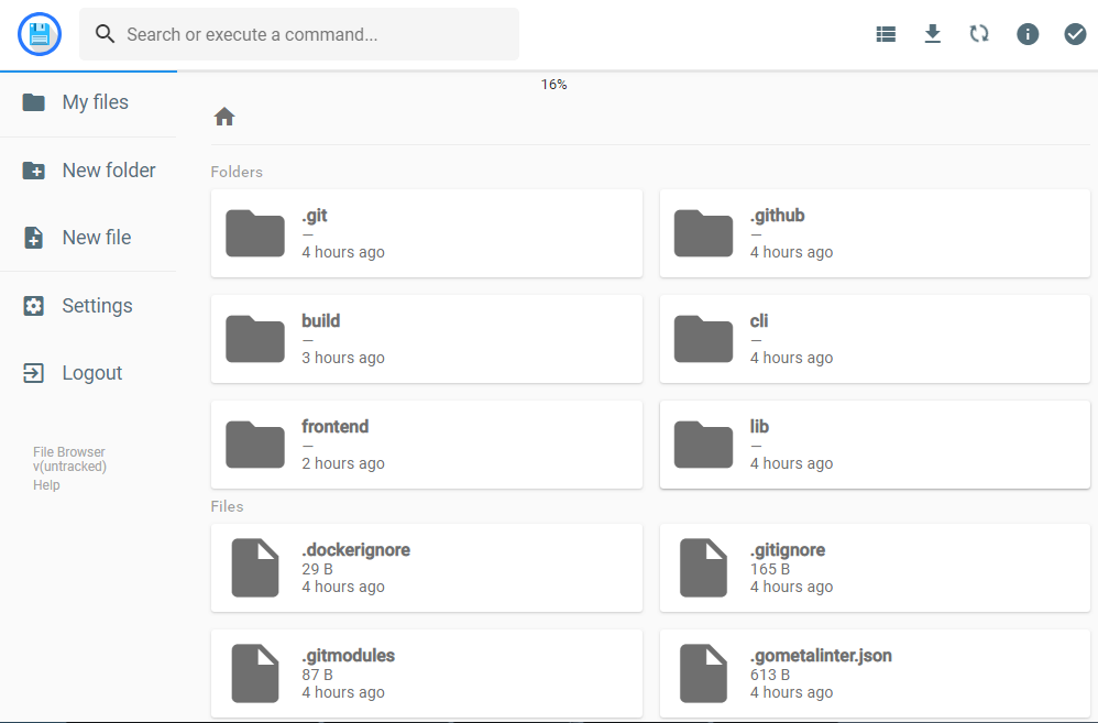 Show upload speed and progress during upload · Issue #519 · filebrowser ...