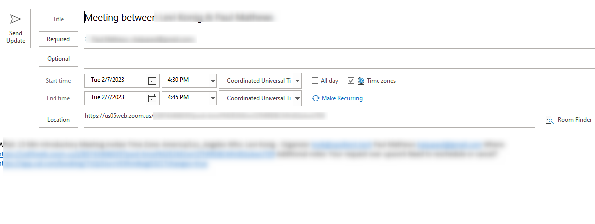 Office 365 Calendar Meeting being booked in UTC · Issue #6927 · calcom/cal.com · GitHub