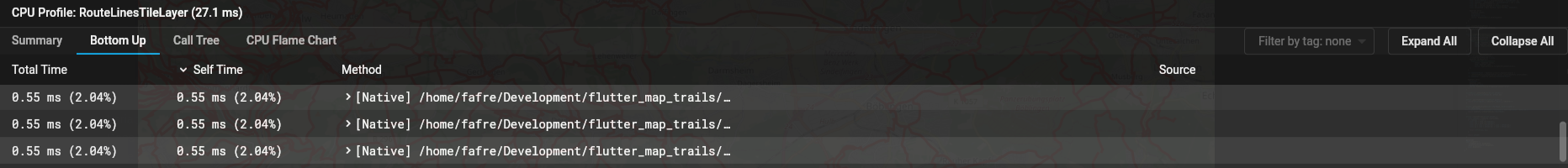 Performance Profiler - Long paths not readable · Issue #3221 · flutter/devtools · GitHub