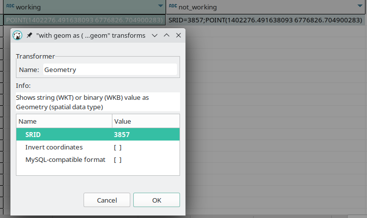Geometry viewer no map layer spatialite · Issue #19335 · dbeaver ...