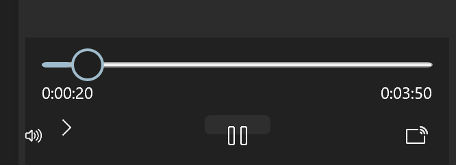 MediaPlayerElement button hover visuals only cover top half of buttons · Issue #4603 · microsoft ...