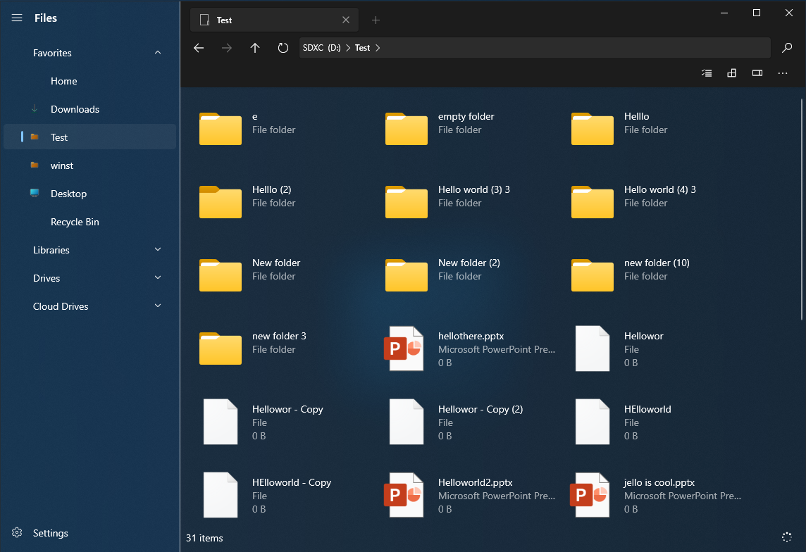 Full acrylic theme · Issue #4944 · files-community/Files · GitHub