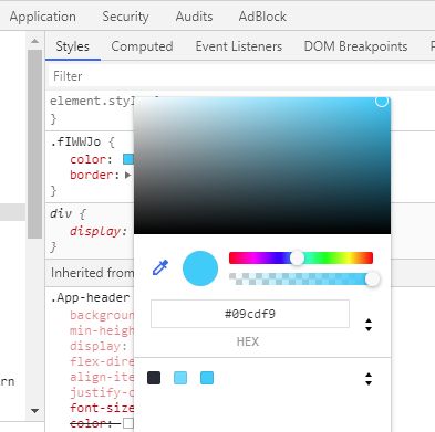 Color picker? · Issue #95 · styled-components/vscode-styled-components ...