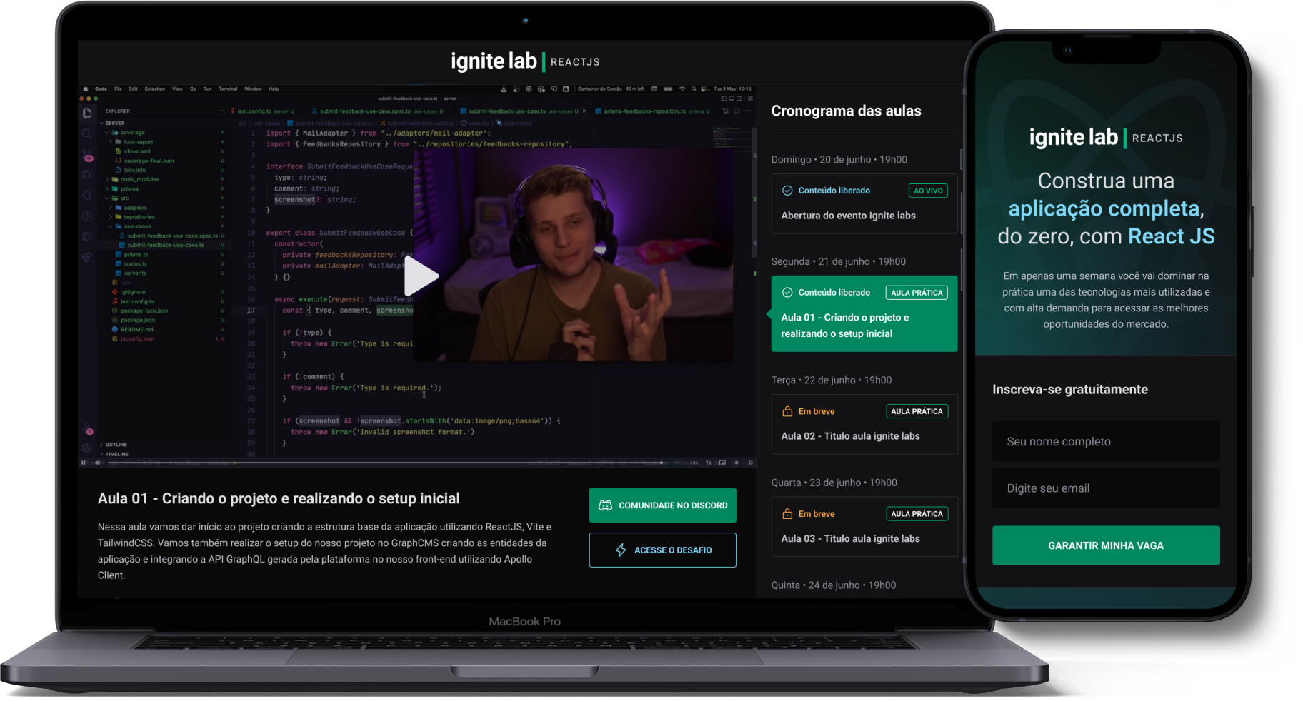 GitHub - thallesyam/event-lab: Plataforma de eventos desenvolvida durante o ignite-lab promovido ...