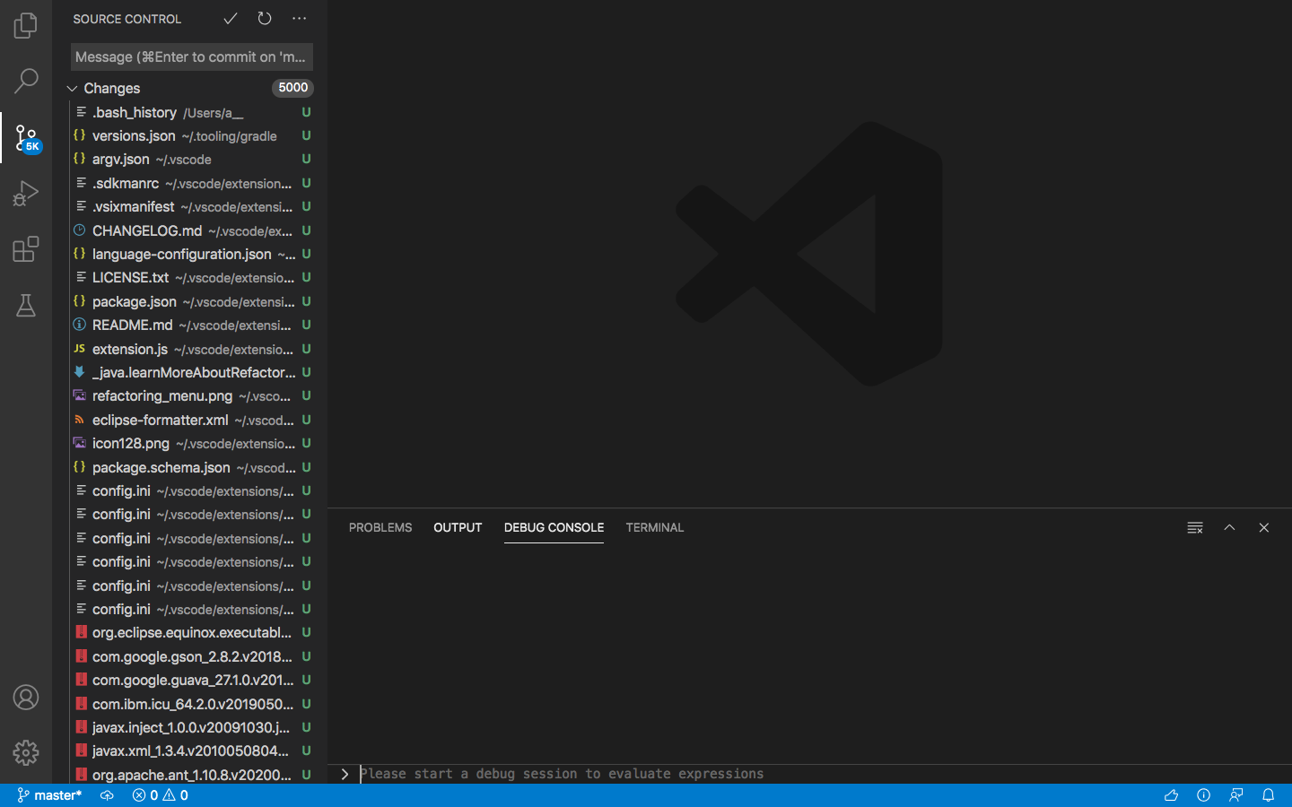 VSCode wipes my files every time to try to clear the changelop · Issue ...