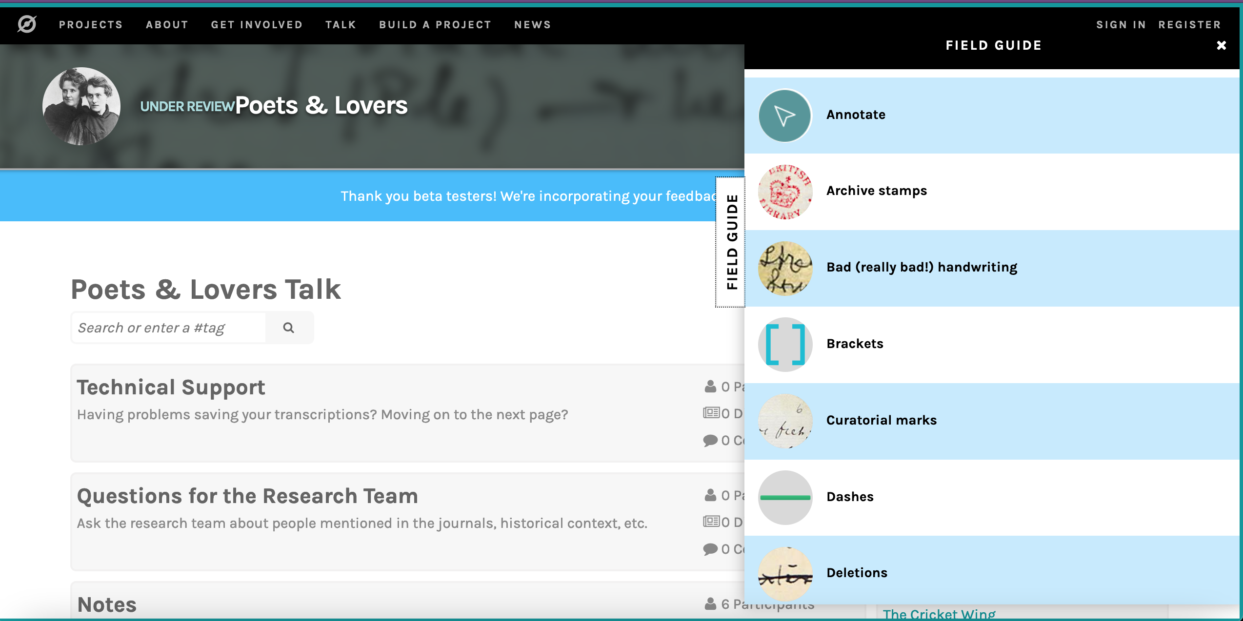 Losing Icons for Field Guide Items · Issue #3295 · zooniverse/front-end-monorepo · GitHub