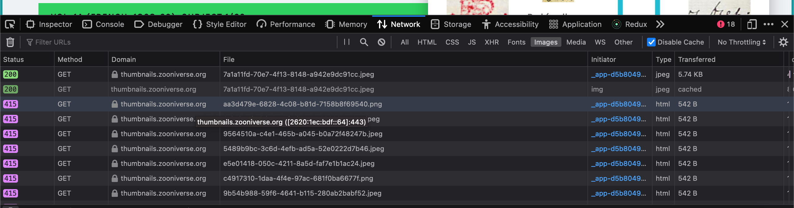 Losing Icons for Field Guide Items · Issue #3295 · zooniverse/front-end-monorepo · GitHub