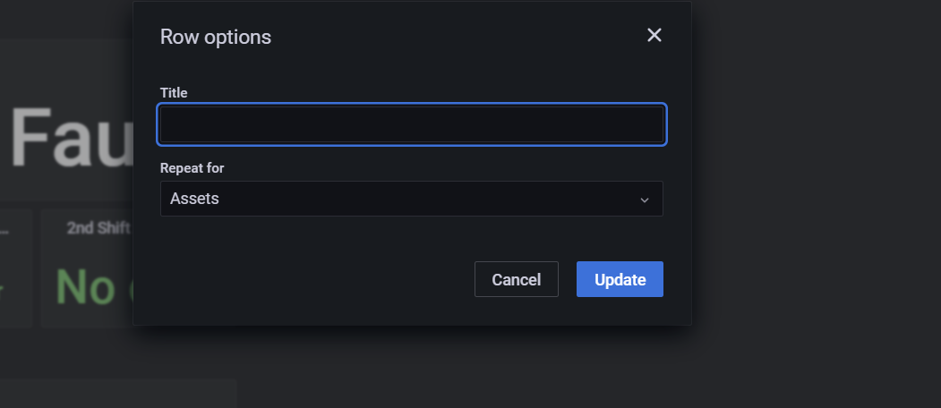 Add Horizontal Repeat Direction For Row Panels · Grafana Grafana · Discussion 56895 · Github 2618