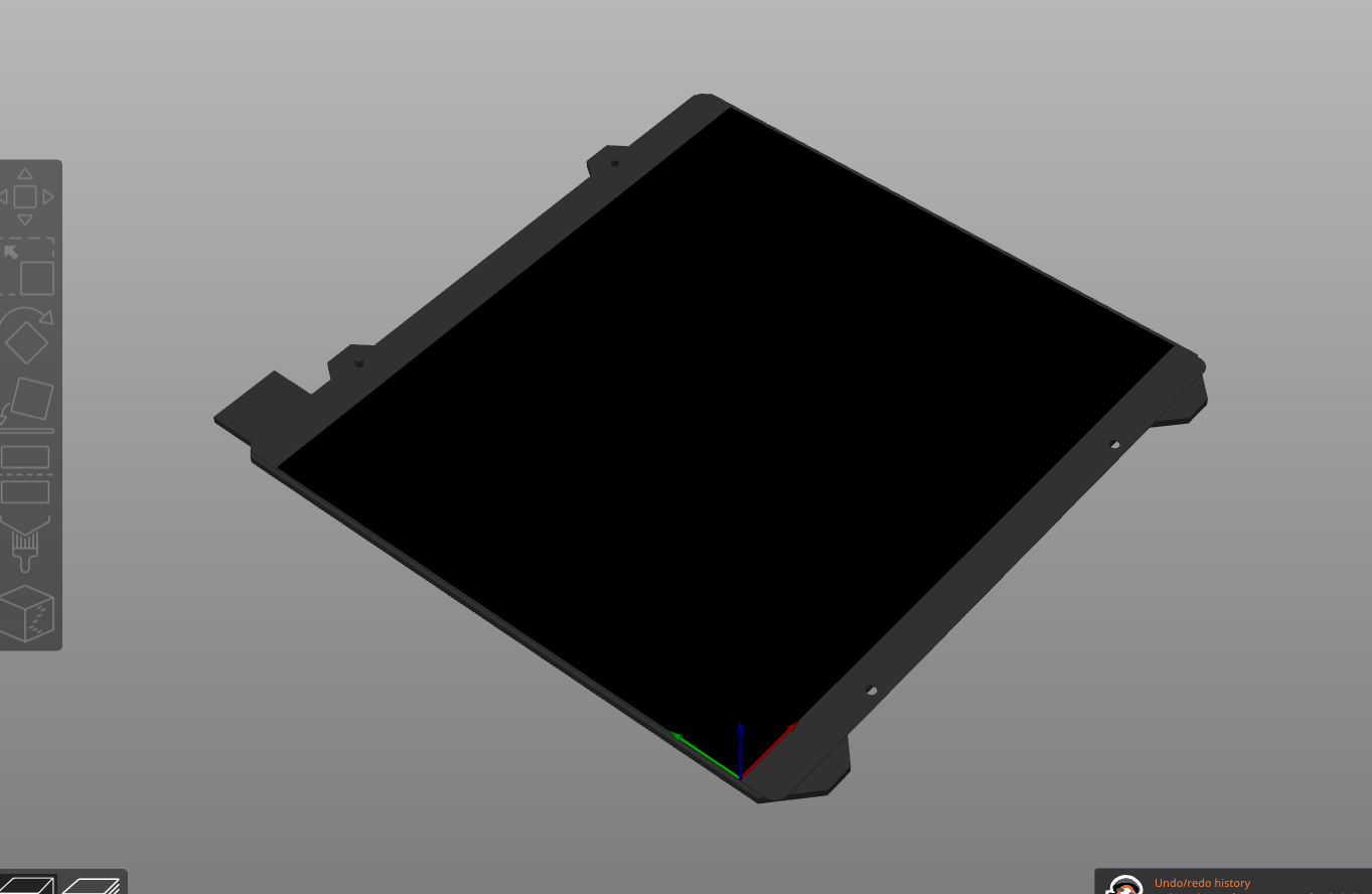 PrusaSlicer build plate image going dark and missing the grid look ...