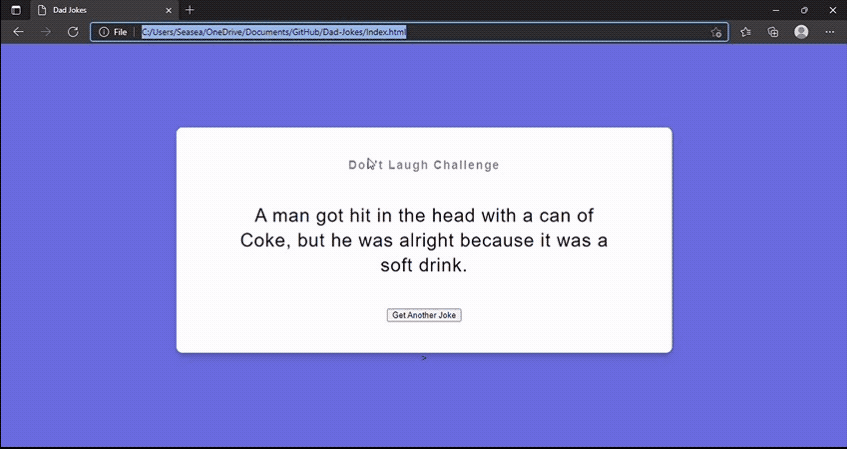 GitHub - seasea19/Dad-Jokes