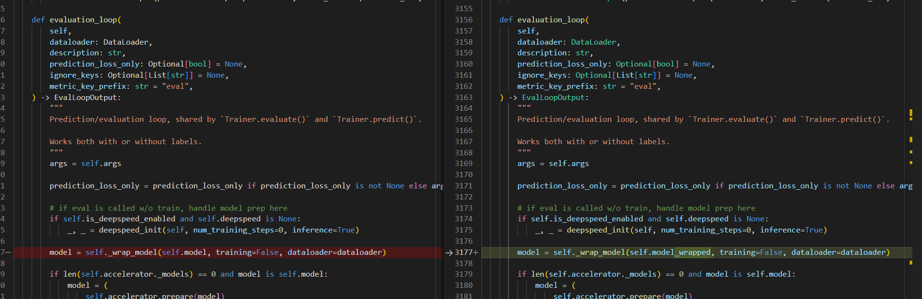 Why not use model_wrapped in trainer evaluation_loop? · Issue #26282 · huggingface/transformers ...
