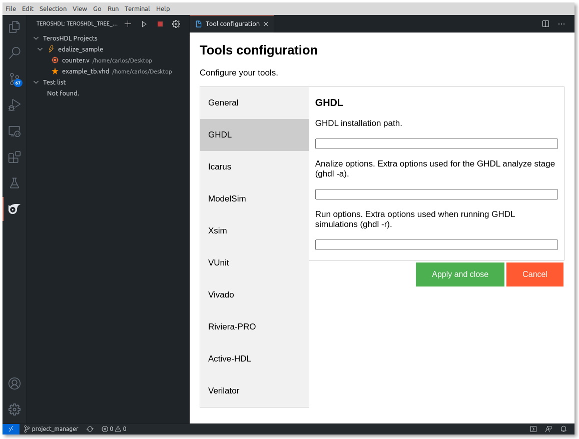 Tool installation path · Issue #207 · olofk/edalize · GitHub