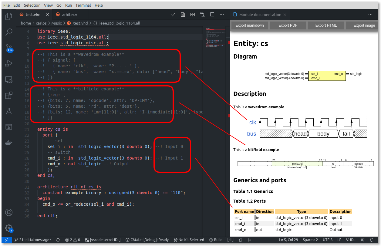 Feature Request Bitfield Support · Issue 17 · Terostechnologyvscode 