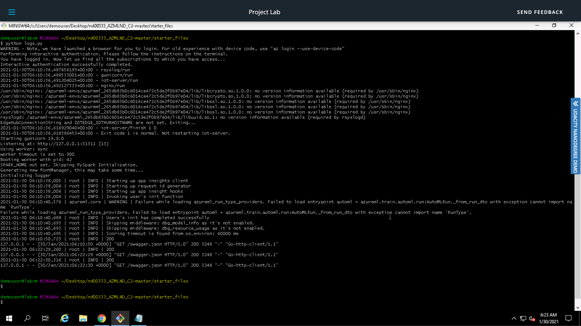 GitHub - manas-v/Operationalizing-Machine-Learning: This project is ...