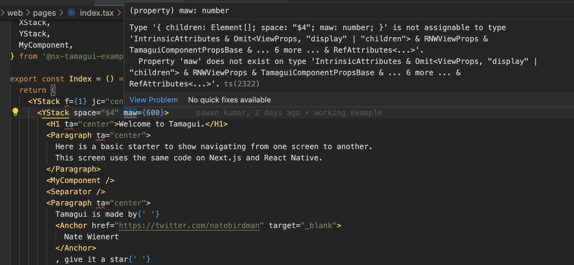 Using tamagui in an nx workspace · Issue #21 · tamagui/tamagui · GitHub