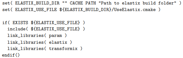 elastix_04_8 missing elxTimer.h and ELASTIXConfig.cmake · Issue #580 · SuperElastix/elastix · GitHub