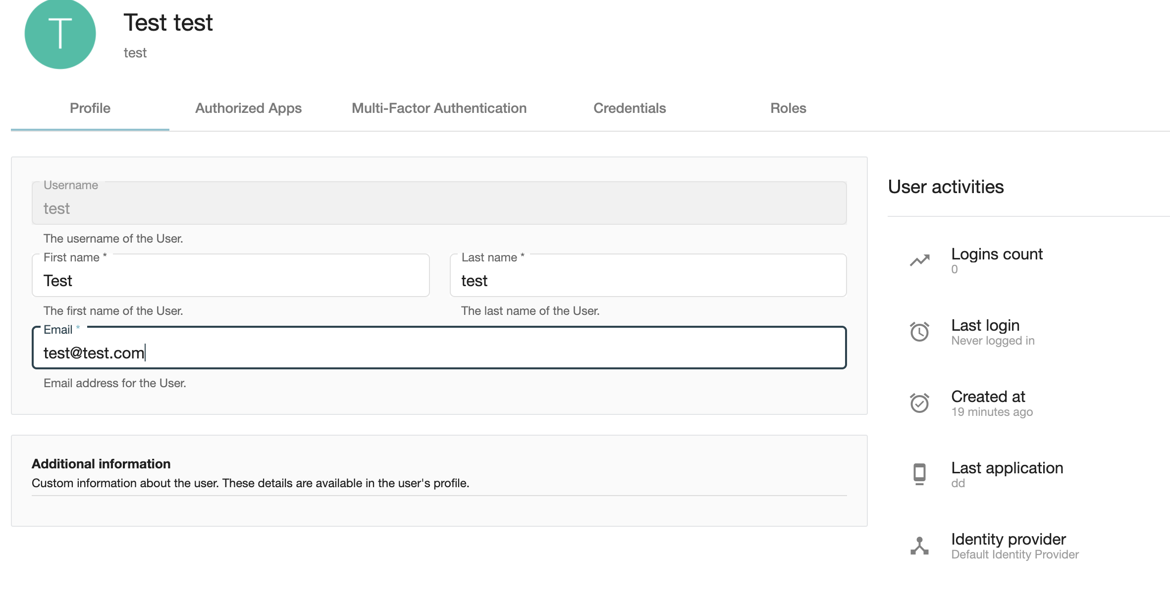 Management Ui User Profile Fields Should Be Disabled When Insufficient Permissions · Issue