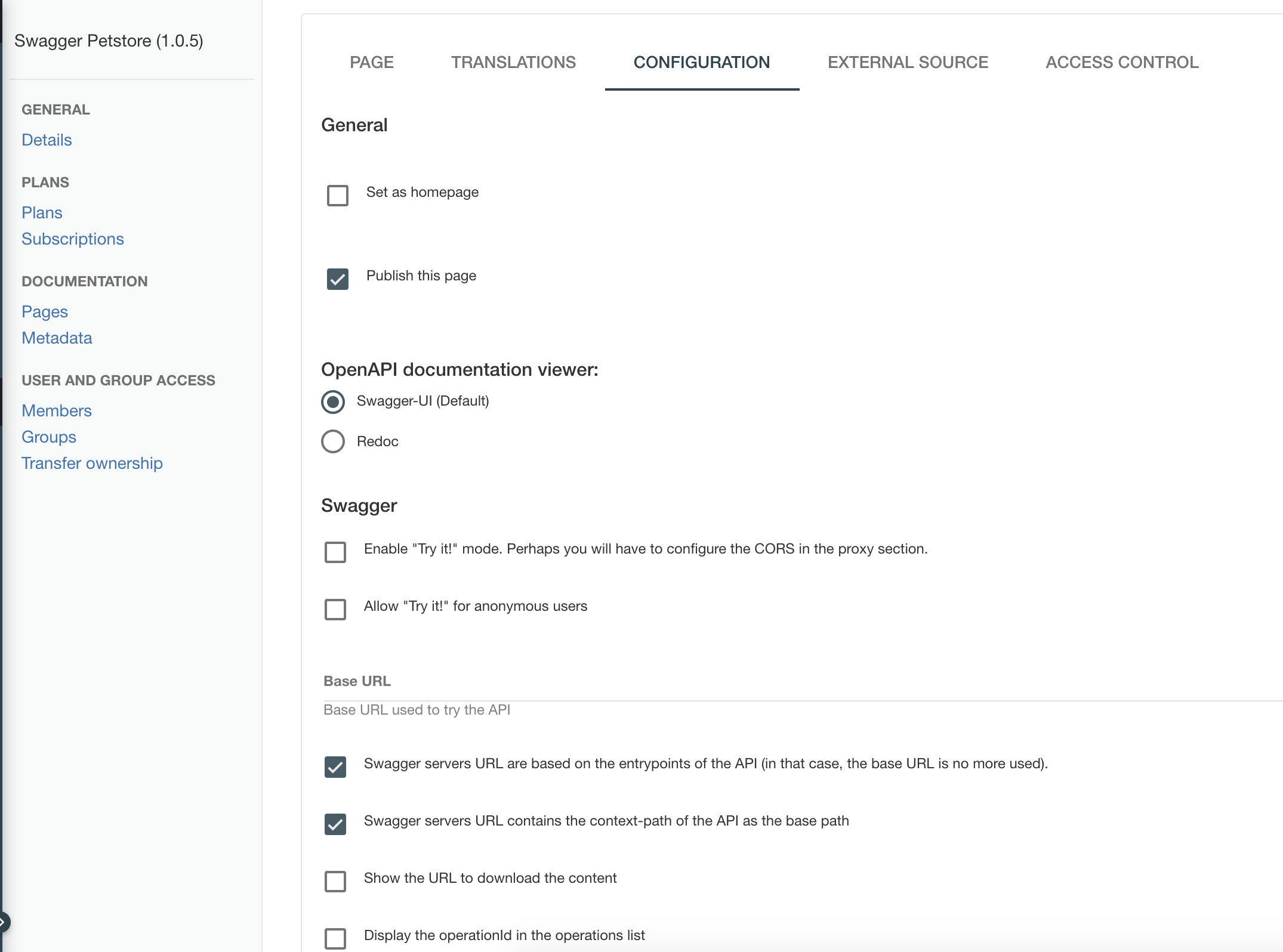 [portal] redoc does not use gateway url but portal url · Issue #4389 · gravitee-io/issues · GitHub