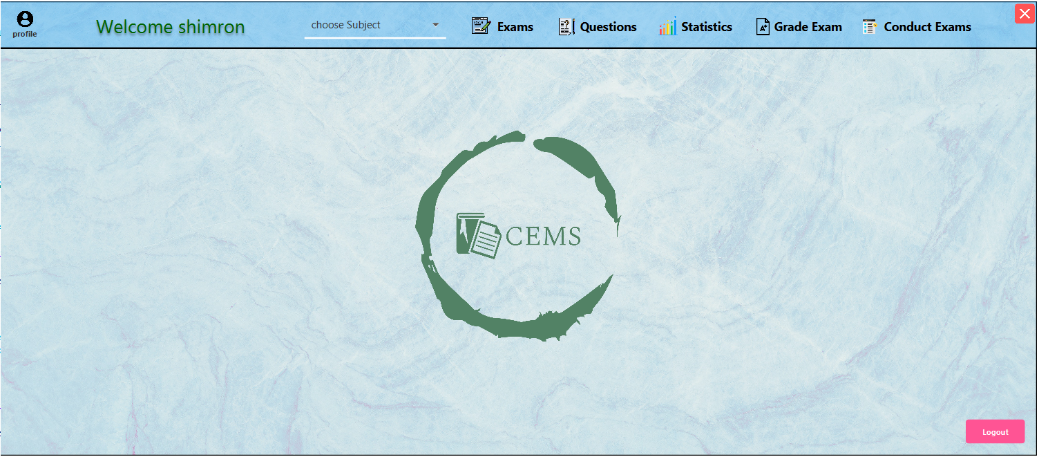 GitHub - eladgl/CEMS: Centralized Exam Managing System