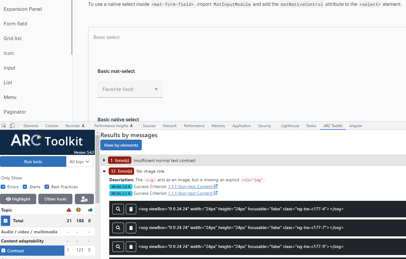 bug(Select): Missing `role` attribute in svg element · Issue #26547 · angular/components · GitHub