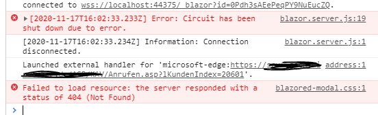 After NavigationManager.NavigateTo suceeded, an unhandled exception occured · Issue #27911 ...