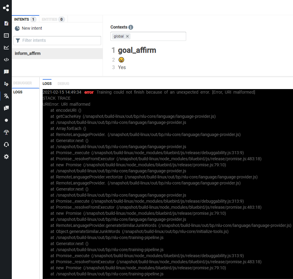 [BUG] Emoji in NLU · Issue #1243 · botpress/v12 · GitHub