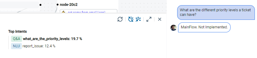 [BUG] QnA confidence levels
