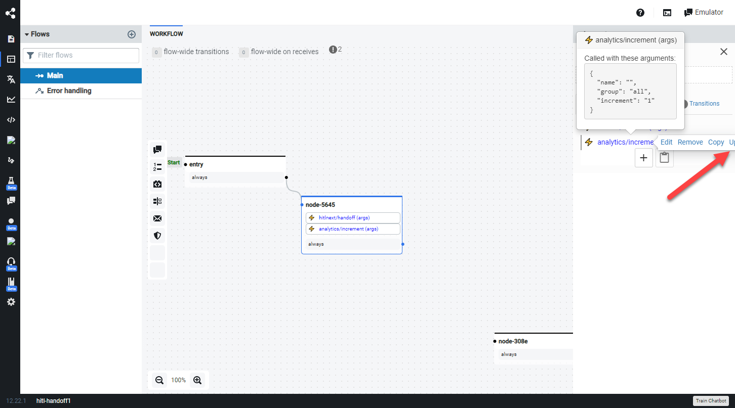 [BUG] Inspector popup options cut off · Issue #1367 · botpress/v12 · GitHub