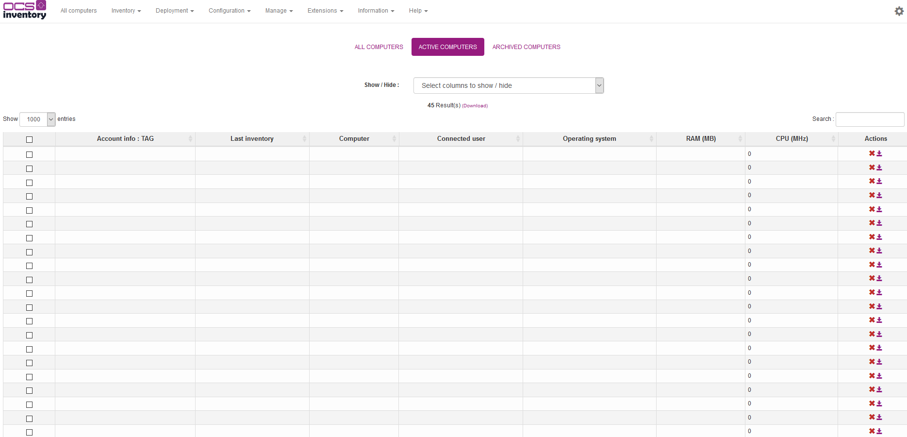 [BUG] REPORT BLANK · Issue #1041 · OCSInventory-NG/OCSInventory-ocsreports · GitHub