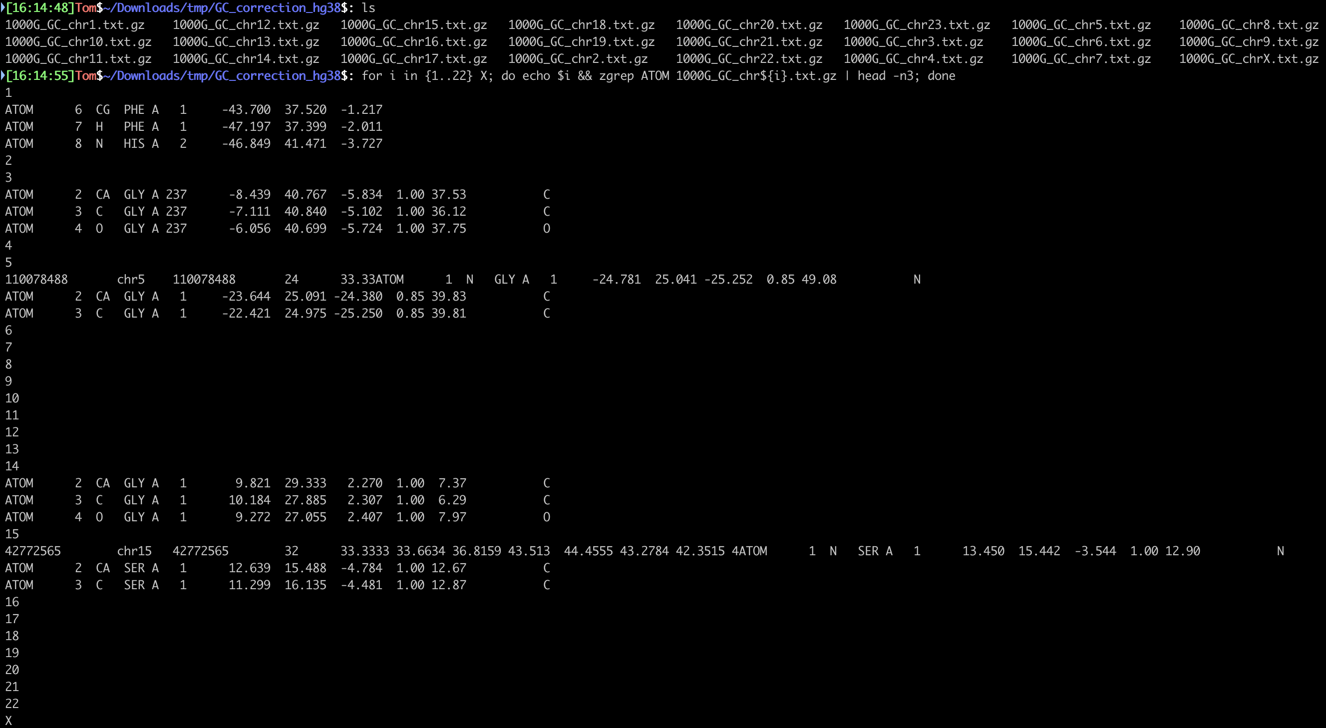 Issue with GC correction (ascat.correctLogR) in targeted sequencing ...