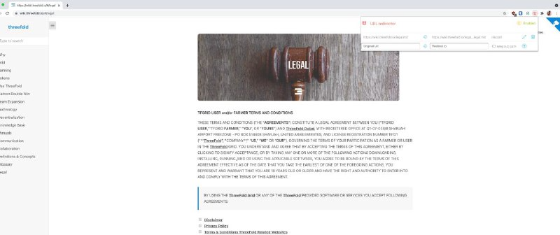 Link not working in T&C's app · Issue #1085 · threefoldtech/home · GitHub