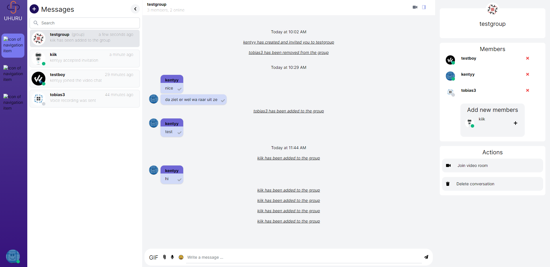 After adding user to the group, user does not see the group. · Issue #73 · threefoldtech ...
