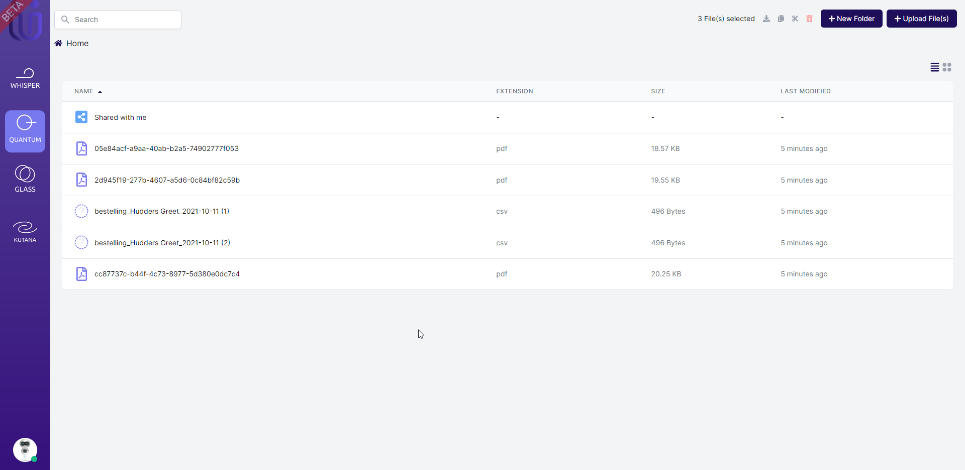 File selection count is wrong when changing tabs. · Issue #170 · threefoldtech/freeflow_twin ...